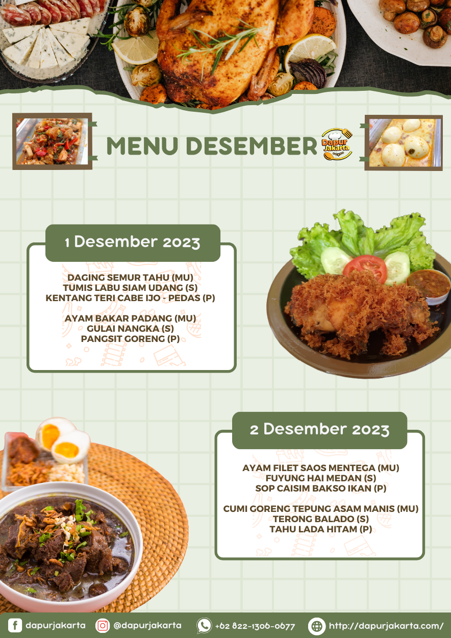 Menu Catering – Dapur Jakarta